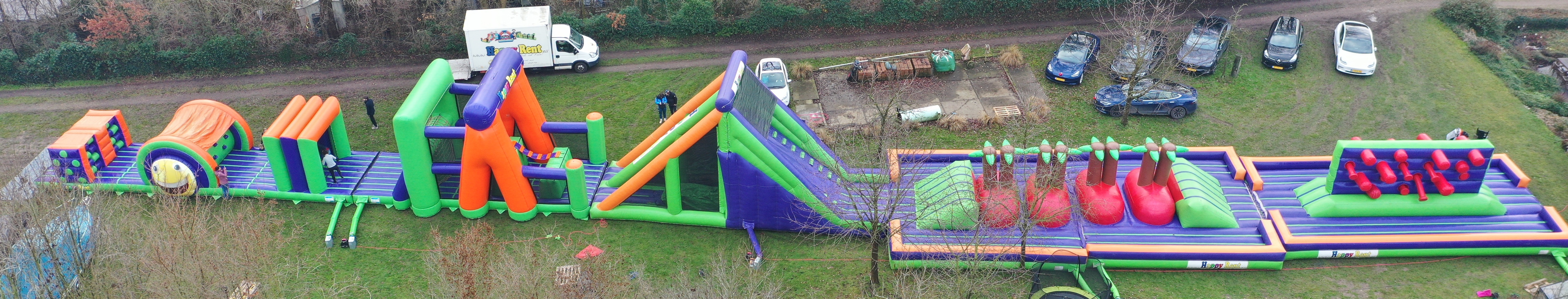 Wipe Out Baan Huren - Happy Rent Attractieverhuur - Swipe Off XXL 70 M