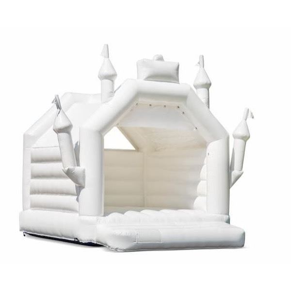 Compleet Wit Springkussen voor Bruiloften - Het Witte Wonder