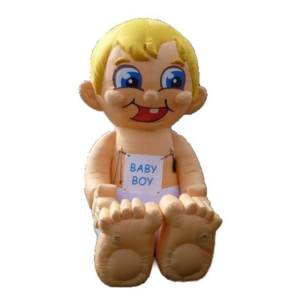 Opblaasbare Baby Opblaaspop Huren